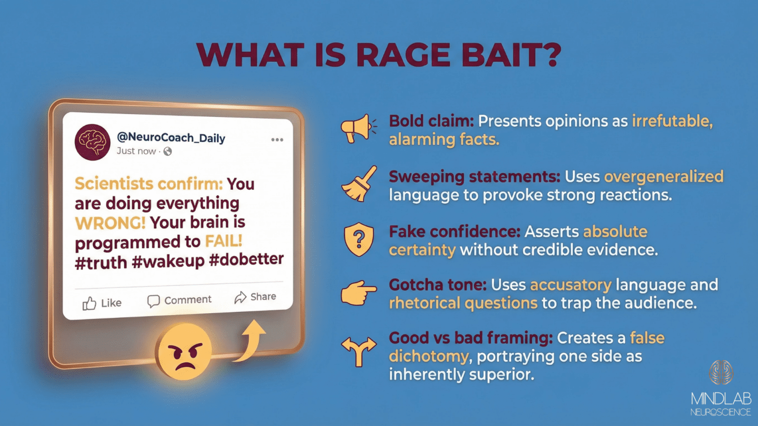 Rage Bait Neuroscientific Ways To Stop Getting Hooked